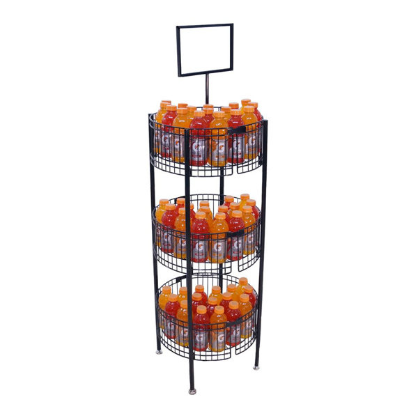 Mobile Merchandisers 18'' W Metal Merchandiser | Wayfair