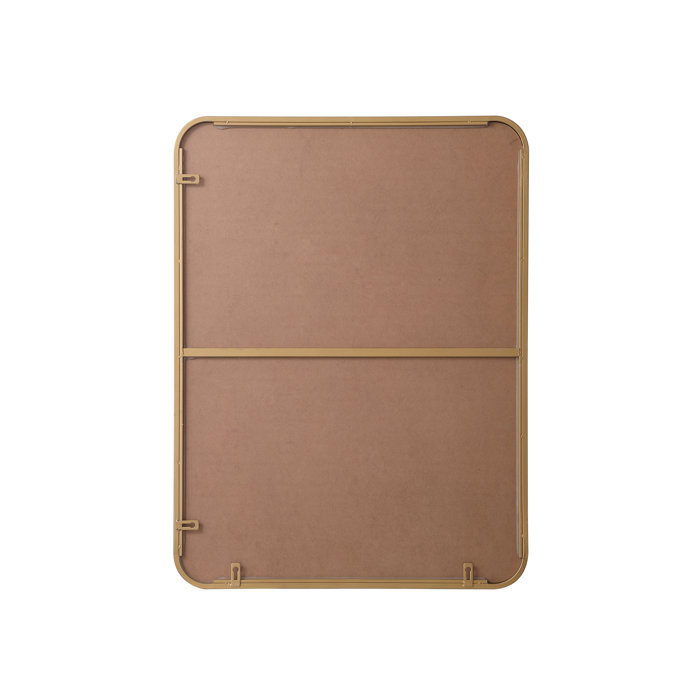 Sabine Metal Rounded Rectangle Wall Mirror & Reviews | Joss & Main