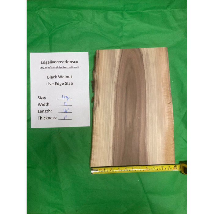 Stumps Custom Wood Black Walnut Live Edge Slabs Craft Single Piece Wood ...