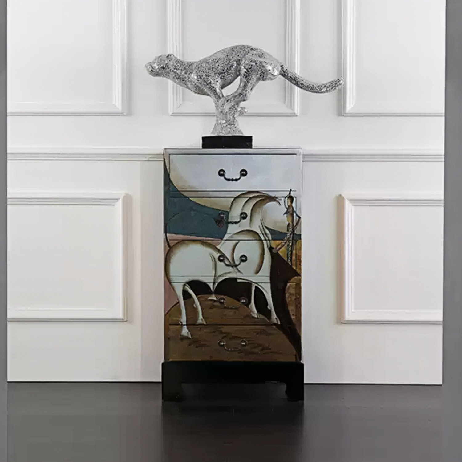 Vivid Space Creation 5-Drawer Entryway Accent Chest Sideboard - Wayfair ...