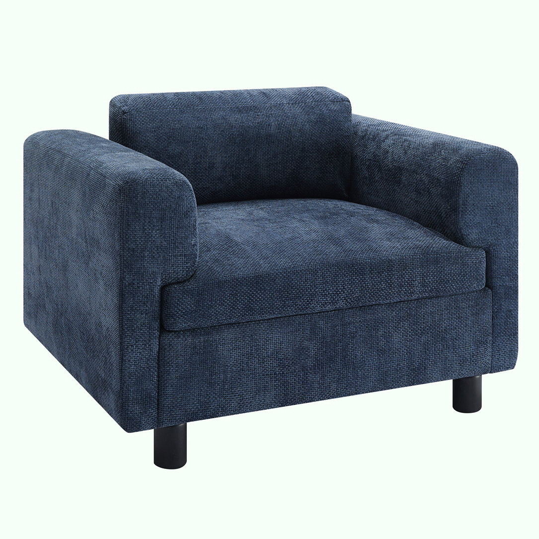 Latitude Run® Oversized Armchair Comfy Accent Chair | Wayfair