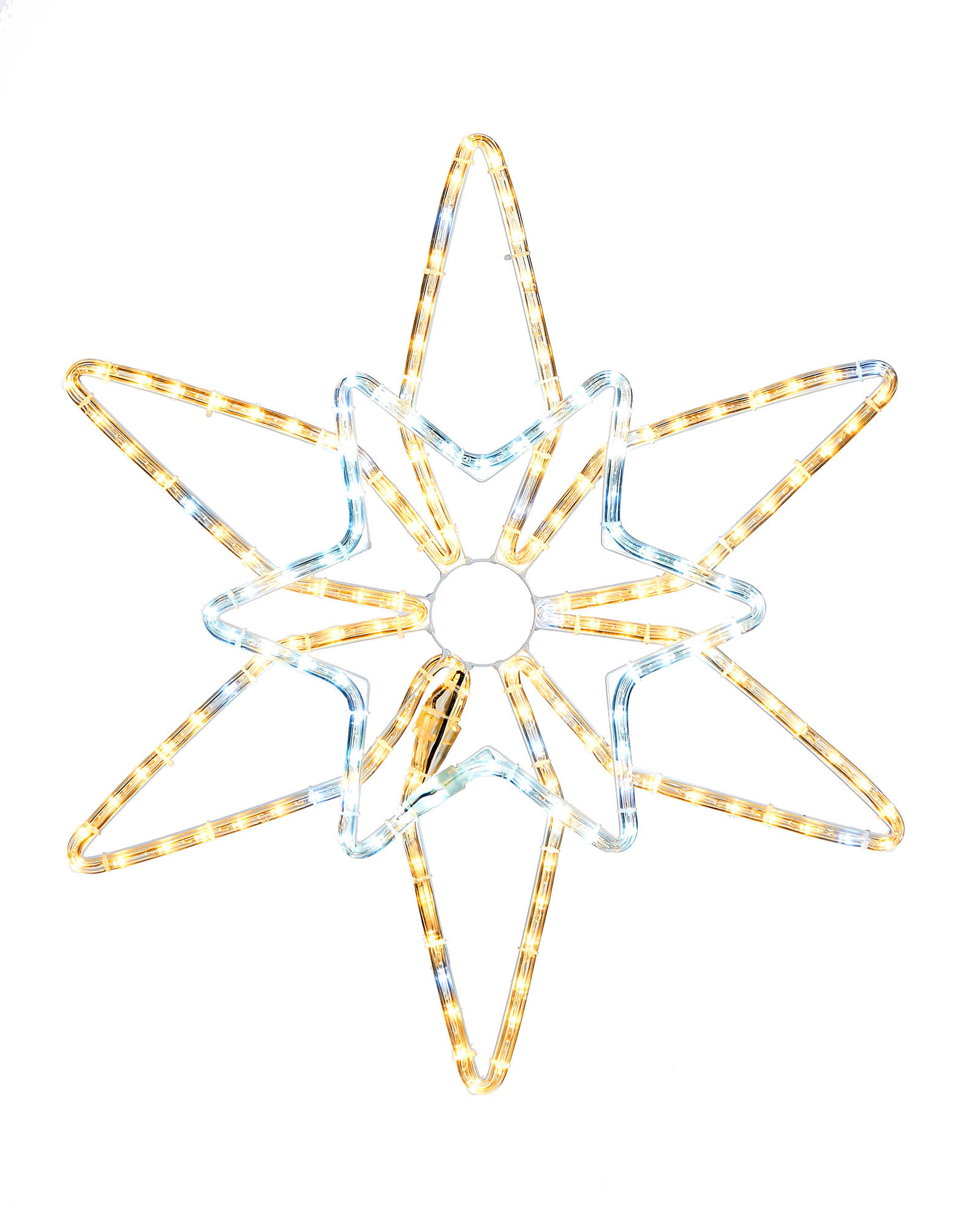 Mail Order Online Ltd Pre-Lit Northern Star Rope Light Silhouette ...