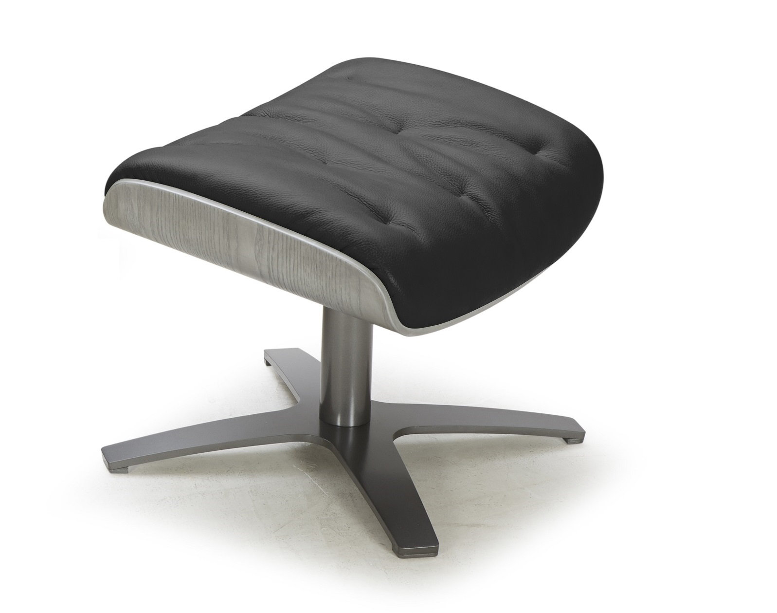 Orren Ellis Benning Leather Ottoman Wayfair