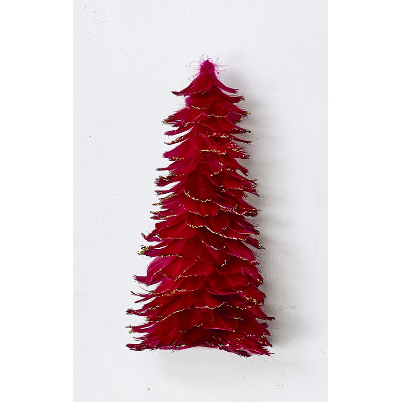 The Holiday Aisle® Feather Tree & Reviews | Wayfair