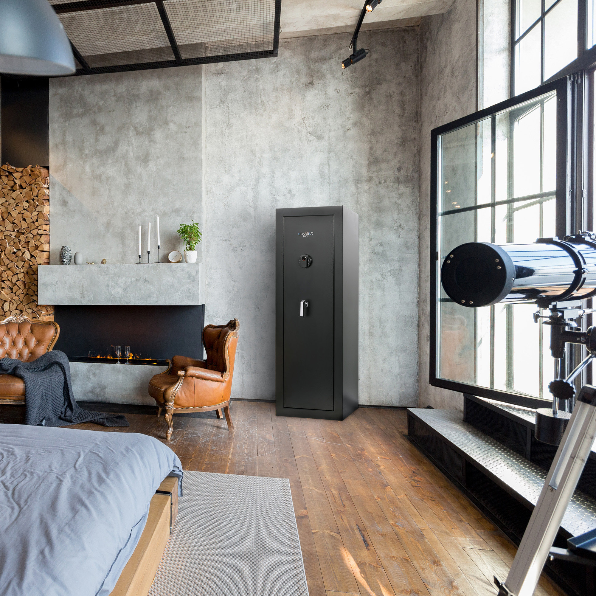 CRS APPLIANCES, 9.33 CUBIC FT BIOMETRIC KEYPAD RIFLE SAFE - Wayfair Canada