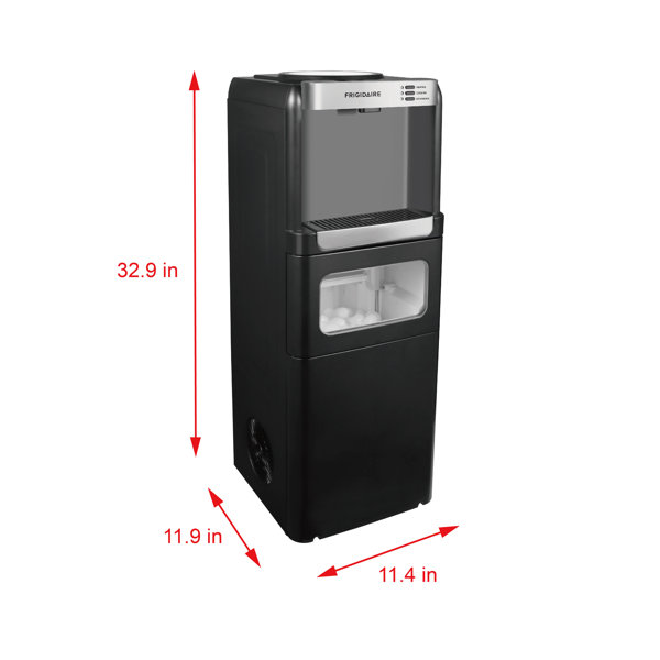 Frigidaire 3-in-1 Ice and Water Machine – Hot & Cold Water Cooler ...