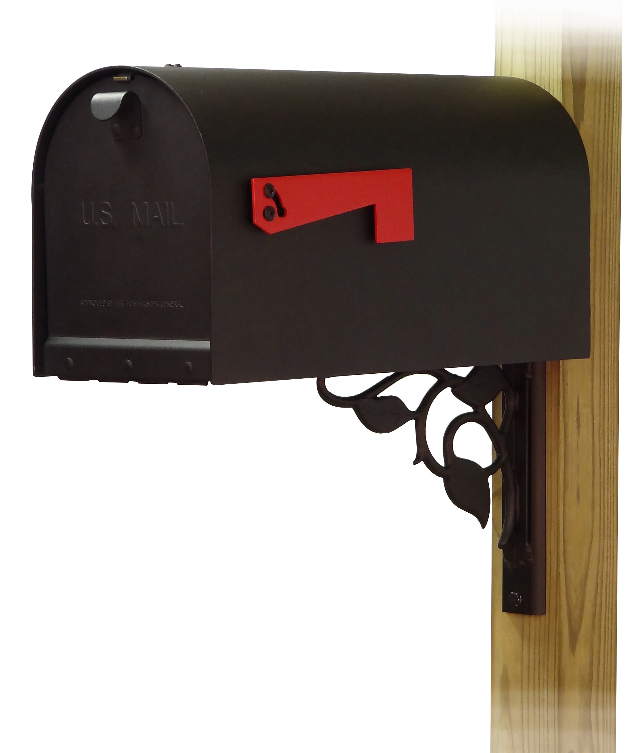 Special Lite Products Titan Aluminum Curbside Post Mounted Mailbox ...