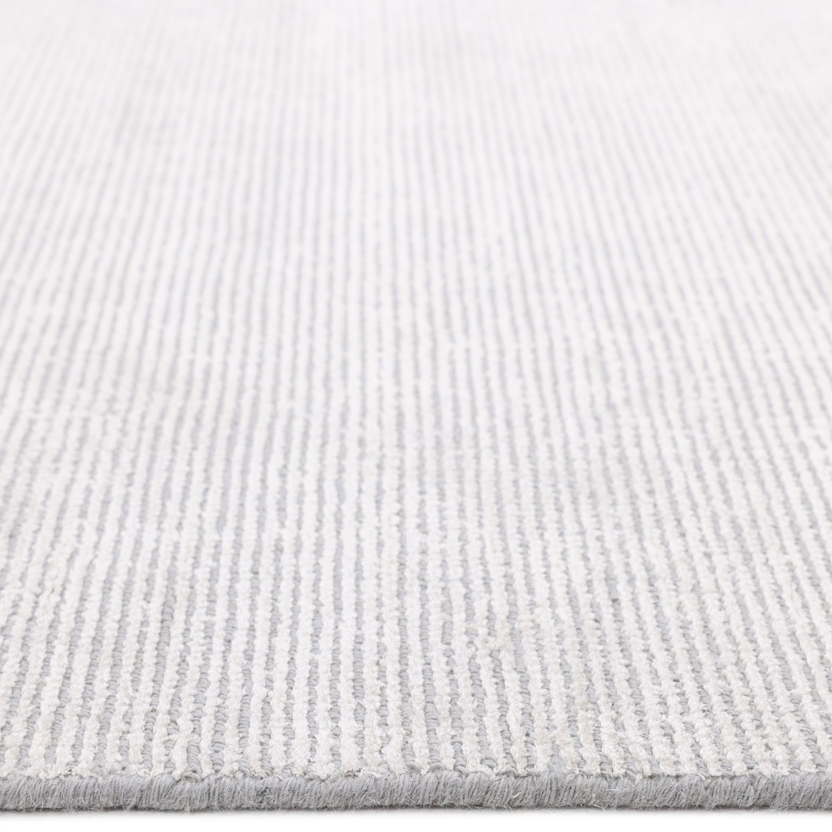 Solo Rugs Cordi Hand Loomed Wool/Cotton/Viscose Area Rug in Mist ...