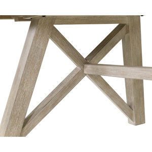 Gracie Oaks Mellar Modern Farmhouse Rectangular Kitchen Table With Six ...