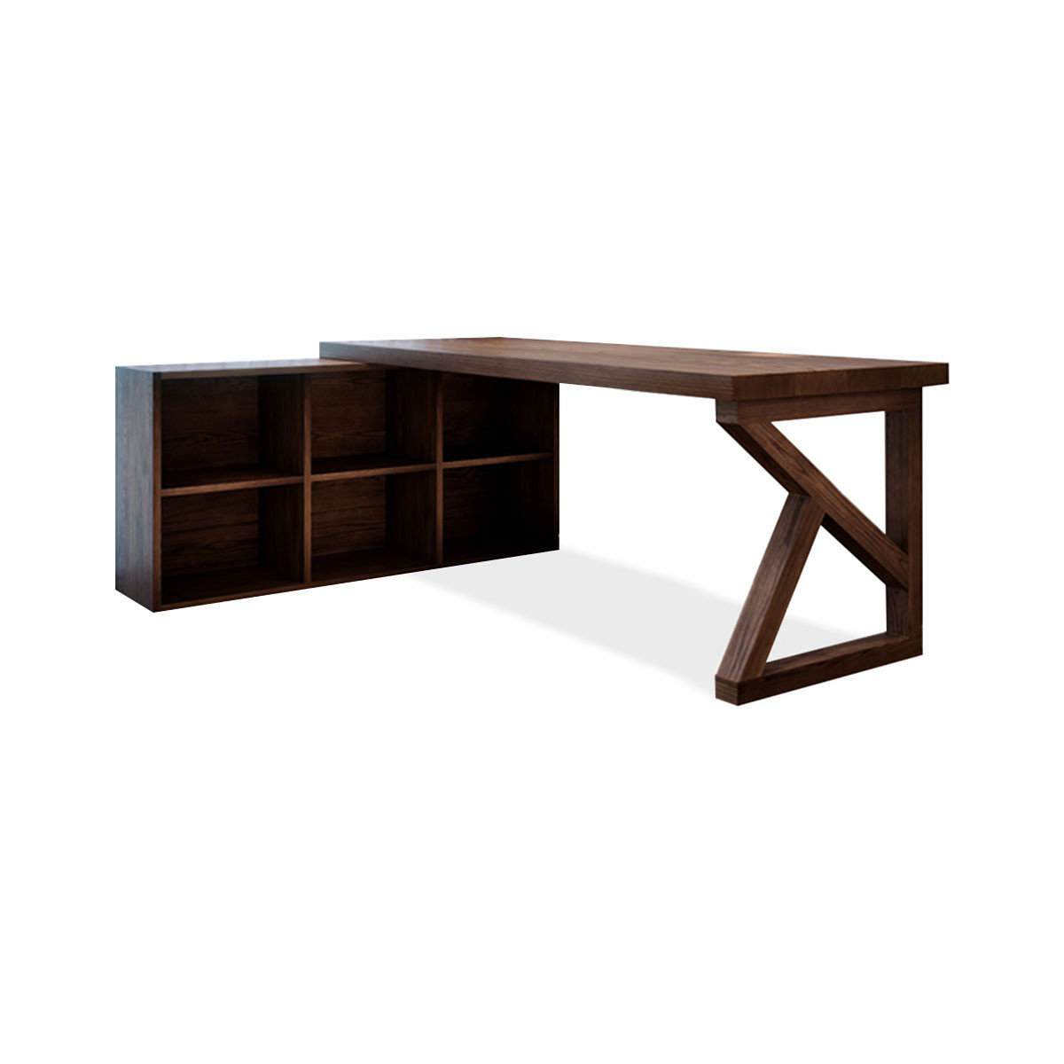 Cozynest Tan Rectangular Solid Wood desks | Wayfair