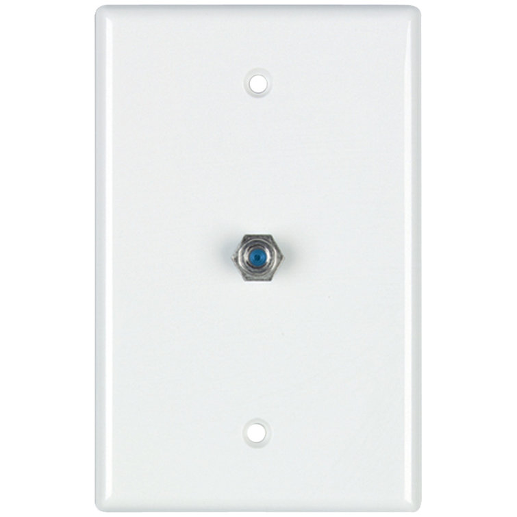 DataComm No Subject 1 - Gang Coax Standard Wall Plate | Wayfair