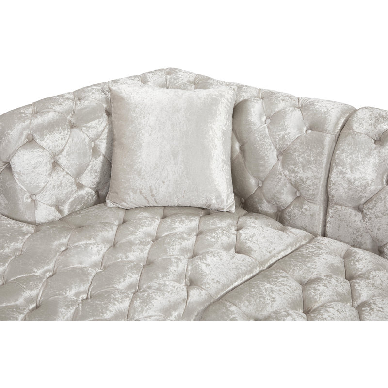 House of Hampton® Dymone Upholstered Sectional | Wayfair