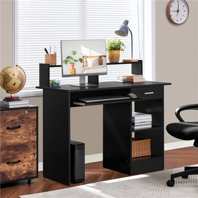 Latitude Run® Derdine Computer Desk & Reviews | Wayfair