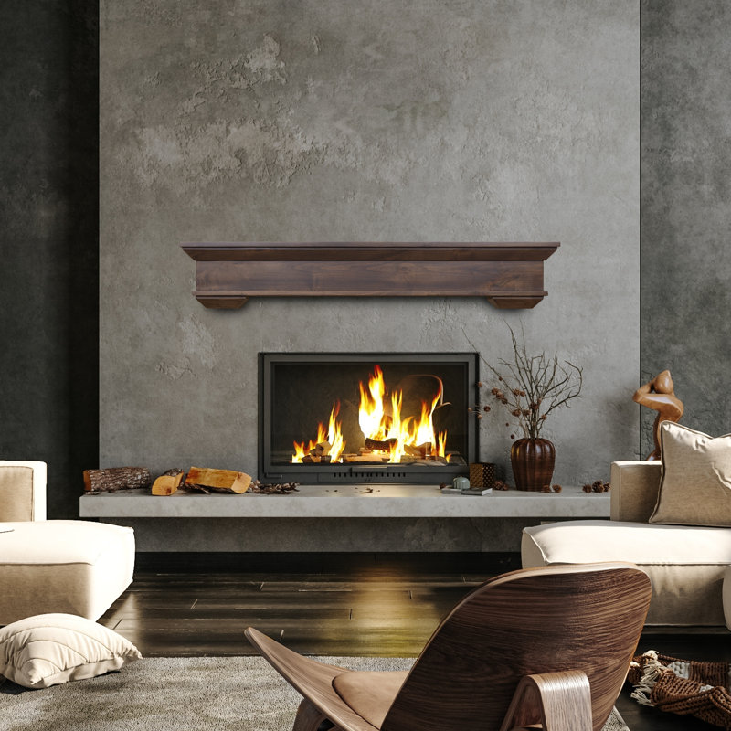 Bay City Woodworks Capri Fireplace Mantel | Wayfair