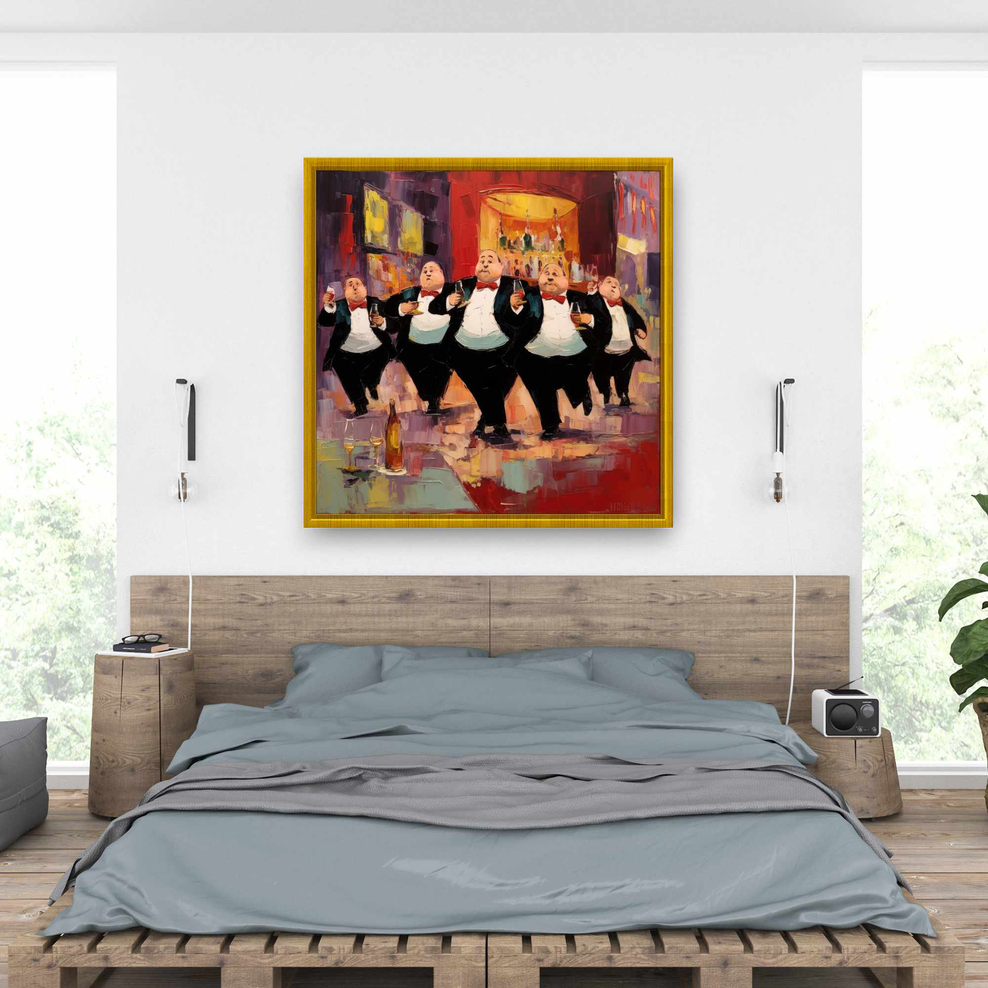 Lark Manor™ Distinguished Waiters - Gastronomy Food Canvas | Wayfair