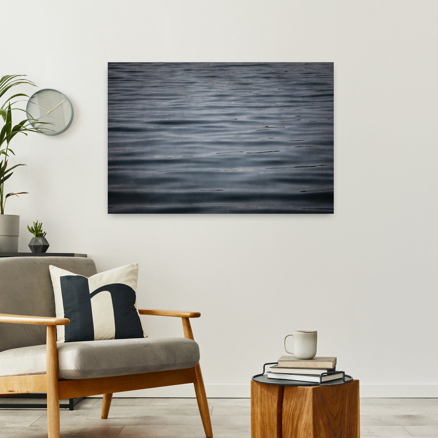 Latitude Run® Lake Swimming Abstract Contemporary Landscape Nature Art ...