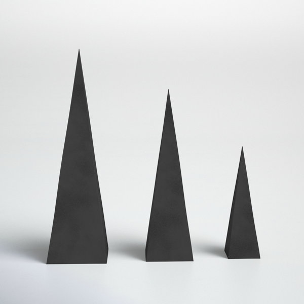 AllModern Fisher 3 Piece Objet Set & Reviews | Wayfair