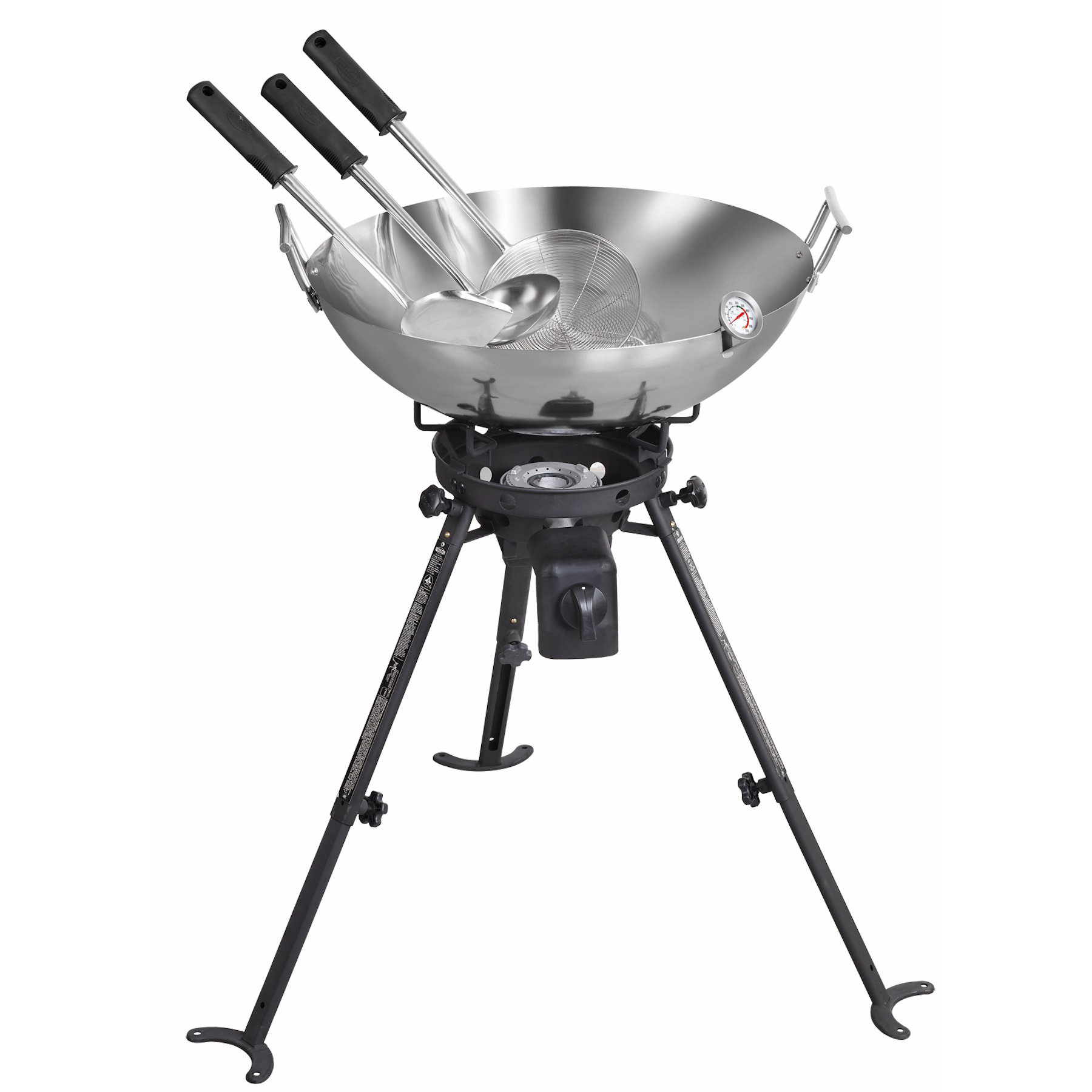Callow Retail Complete Wok Set & High Power Burner - Outdoor Wok Set ...