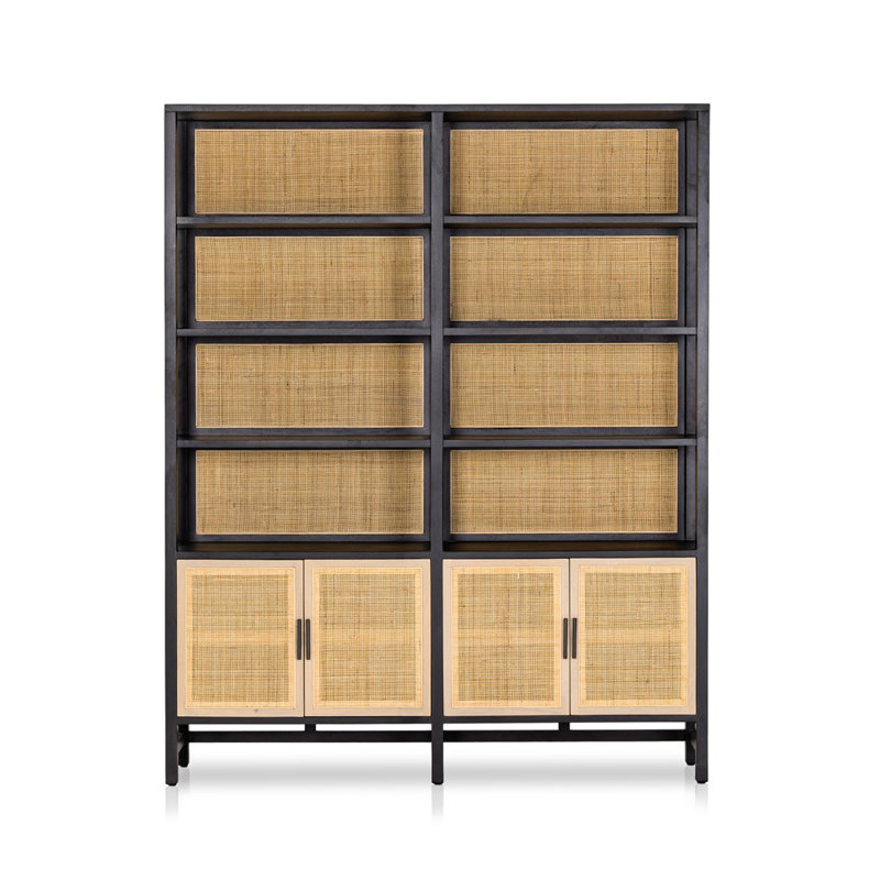 Bayou Breeze Leighton Storage Bookcase | Wayfair