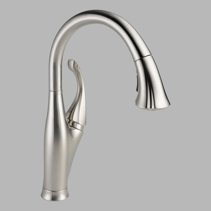 Delta Addison Single Handle Pull-Down Kitchen Faucet | Wayfair