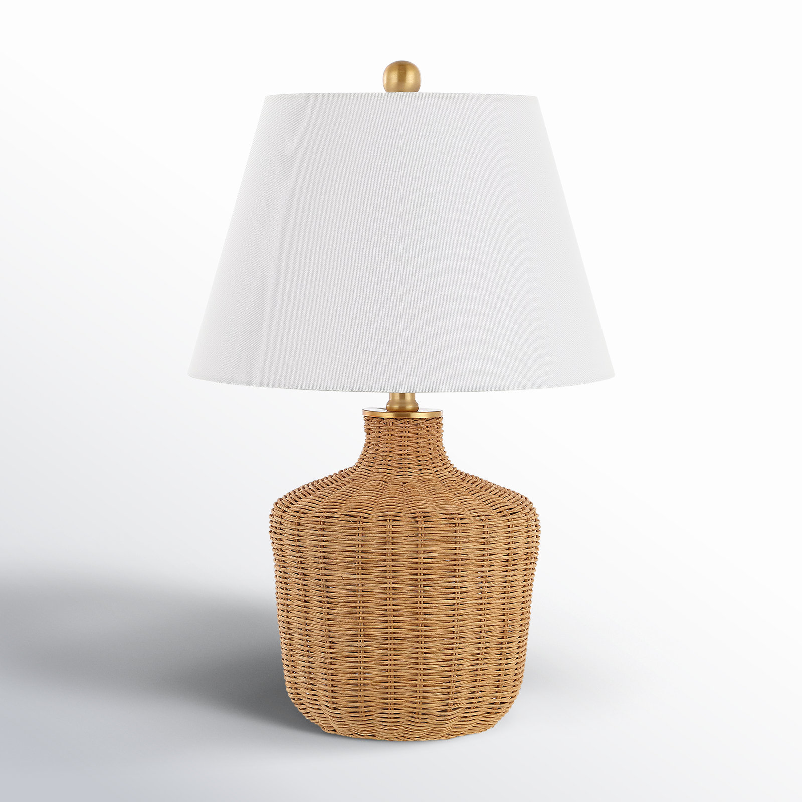 Birch Lane™ Nabila Rattan Table Lamp & Reviews | Wayfair