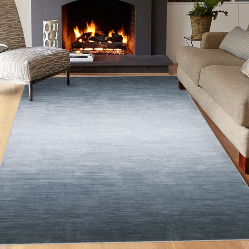 Wrought Studio Modern Ombre Washable Area Rug Non-Slip Soft Area Rugs ...
