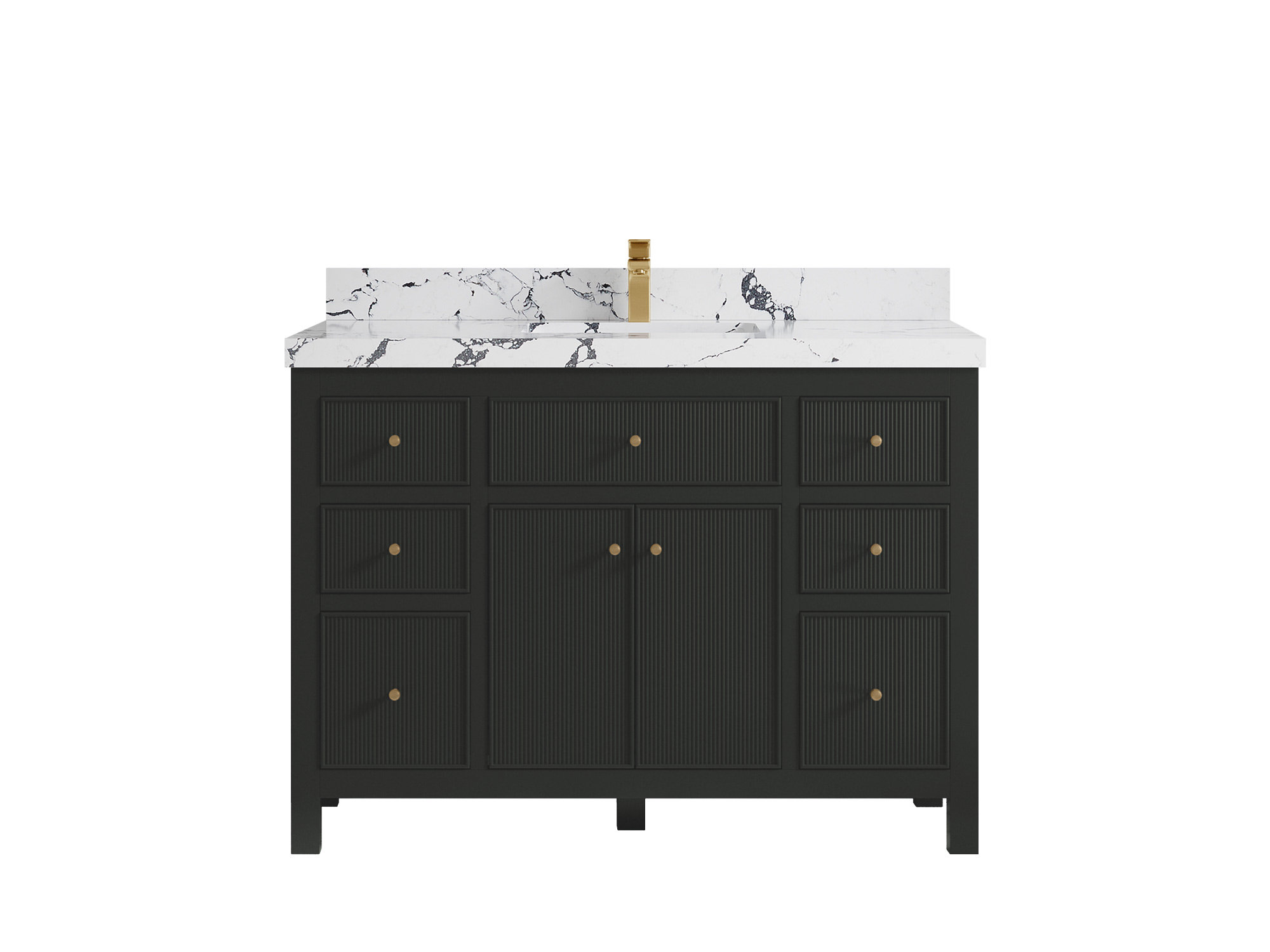 Willow Collections Sonoma 48 In. W X 22 In. D Single Sink Bathroom ...