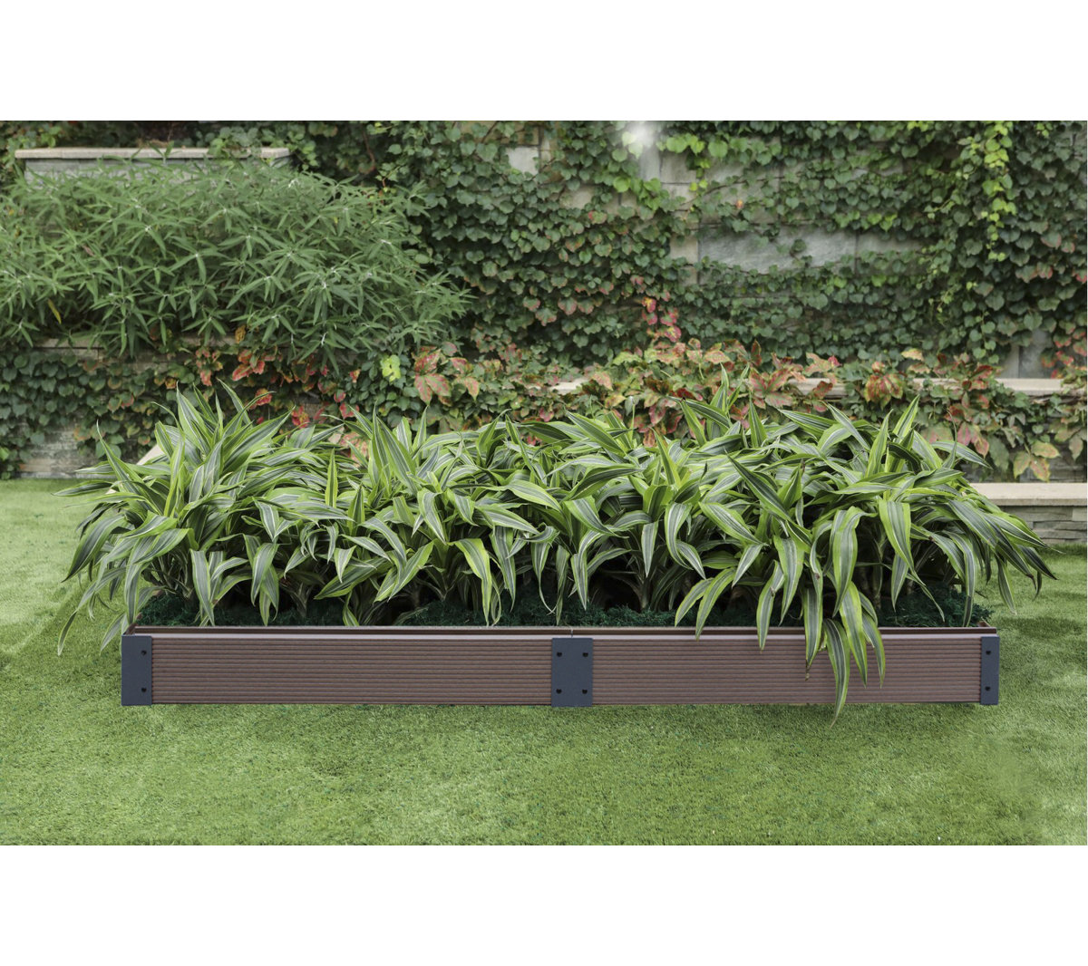 Arlmont & Co. Evanthe Composite Raised Garden Bed | Wayfair