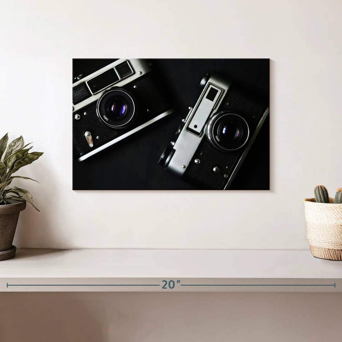 Ebern Designs Retro Black Cameras | Wayfair