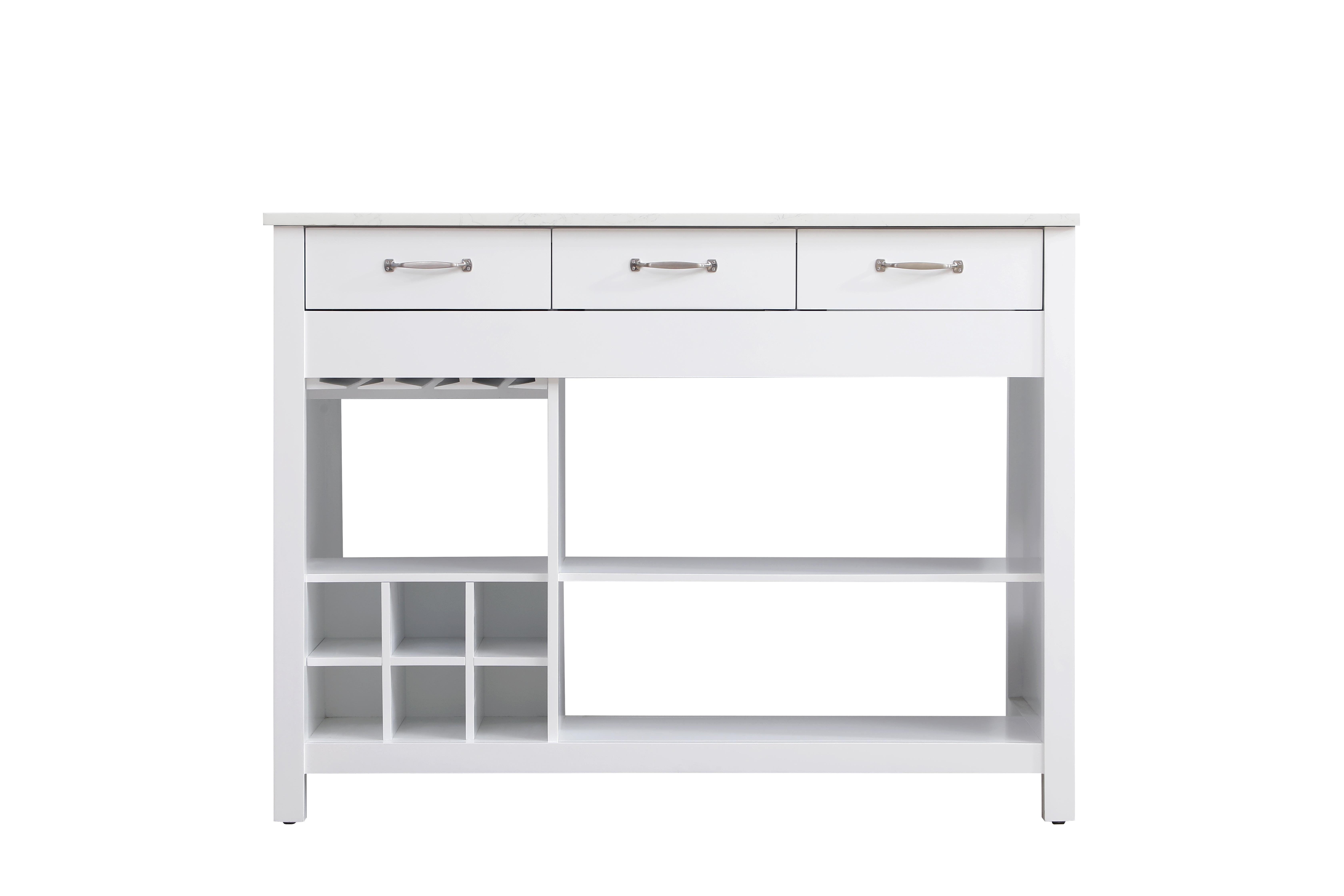 Latitude Run® 48 inch Kitchen Island | Wayfair