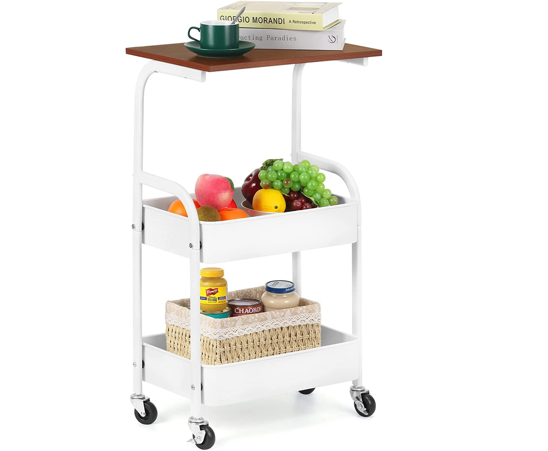 Haitral 3-Tier Slim Utility Cart & Reviews | Wayfair