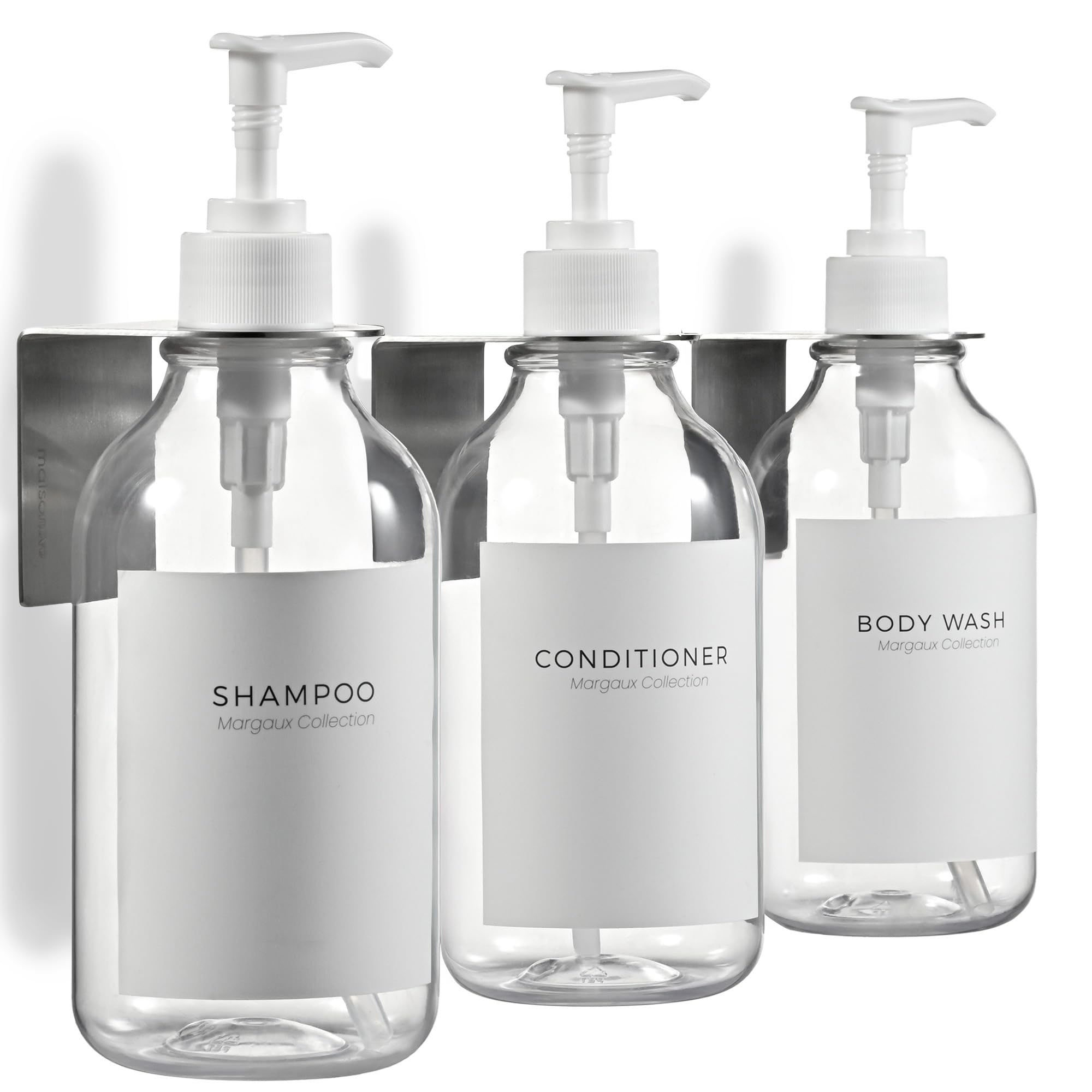 Latitude Run® Shampoo And Conditioner Dispenser - Shower Soap Dispenser ...