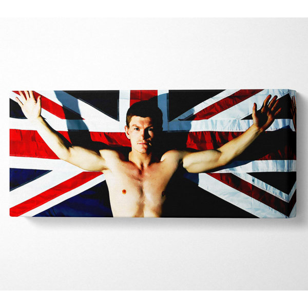 Ebern Designs Ricky Hatton British Flag - Wrapped Canvas Art Prints ...