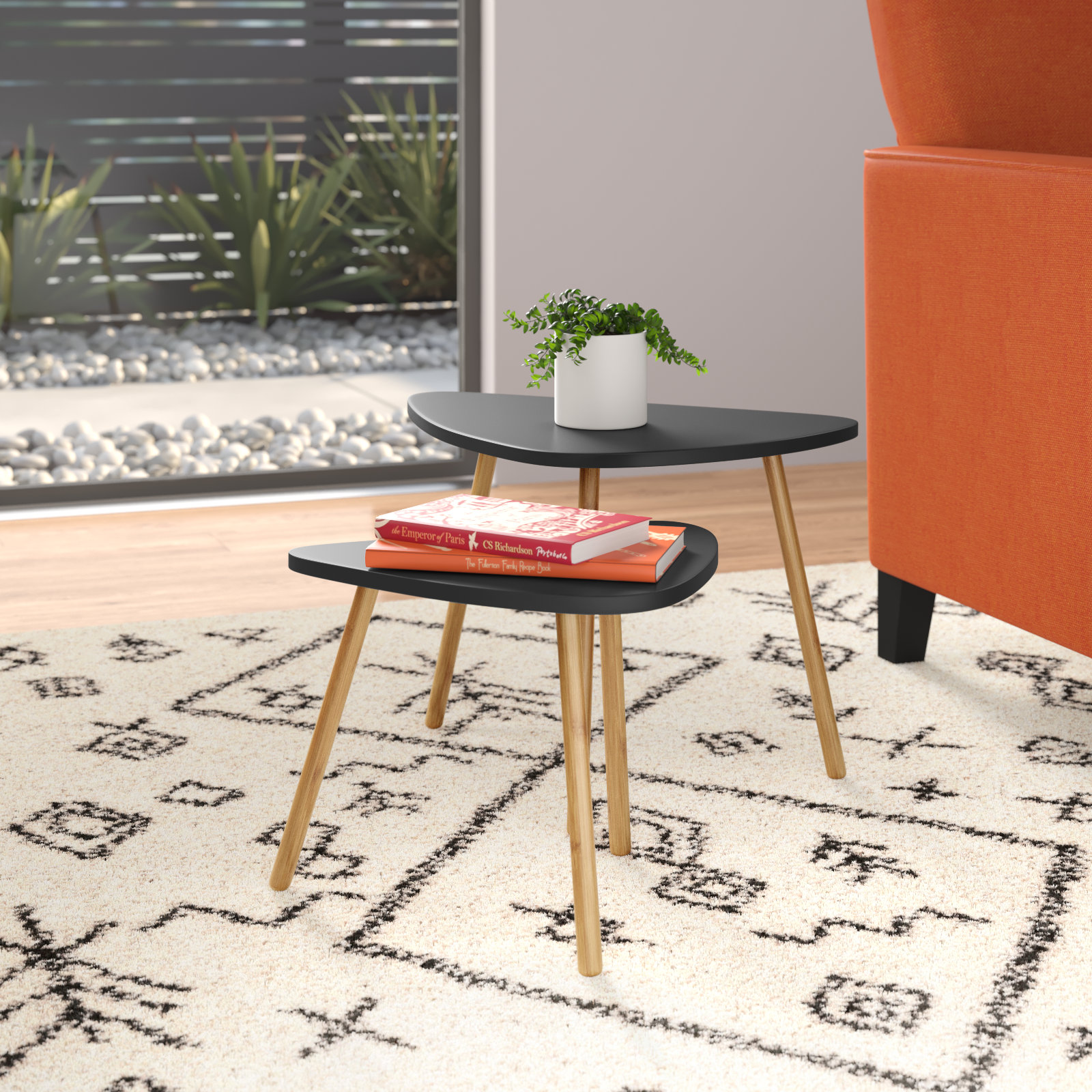 Wade Logan® Asadbek 3 Legs Nesting Tables - Wayfair Canada