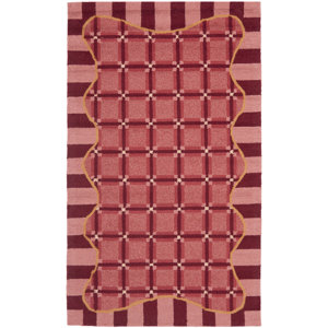 August Grove® Roxane Hand Hooked Wool Floral Rug | Wayfair