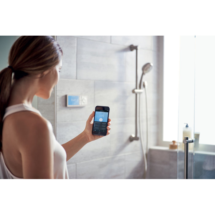 Moen Smart Shower 2-Outlet Digital Shower Controller for Thermostatic ...