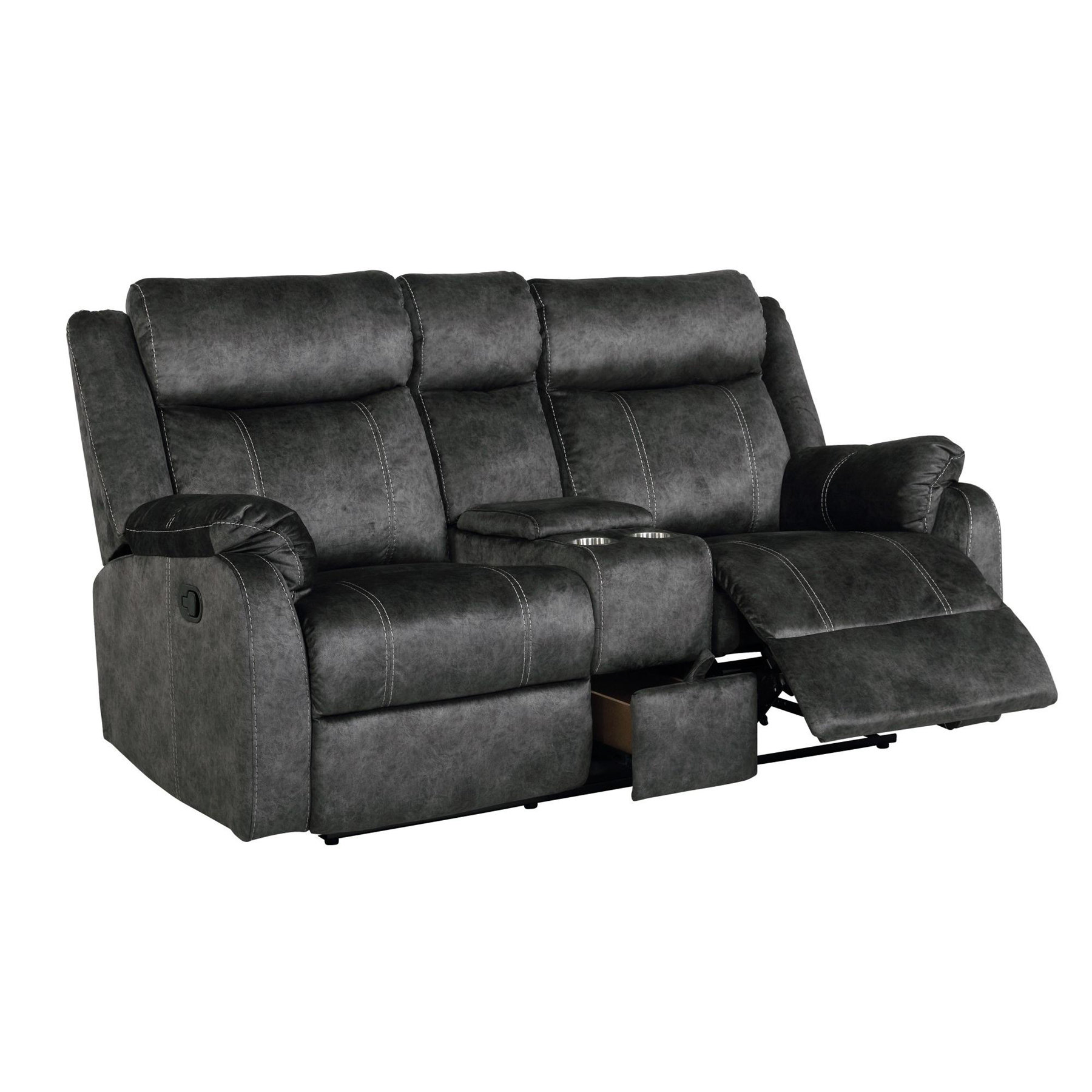 Hokku Designs Modern Recliner Double | Wayfair