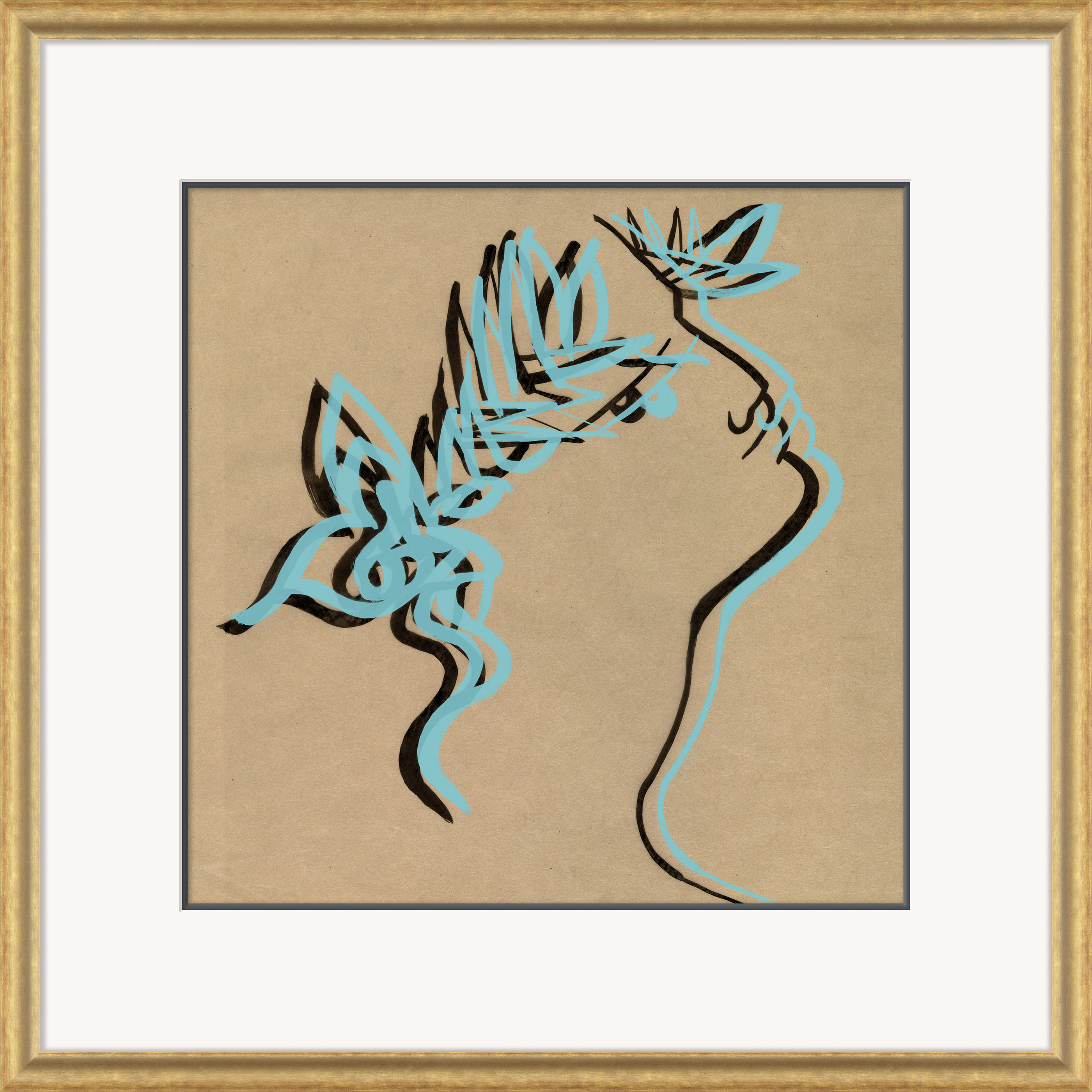 Soicher Marin Zeus by David Phoenix - Frame Painting on Paper | Wayfair