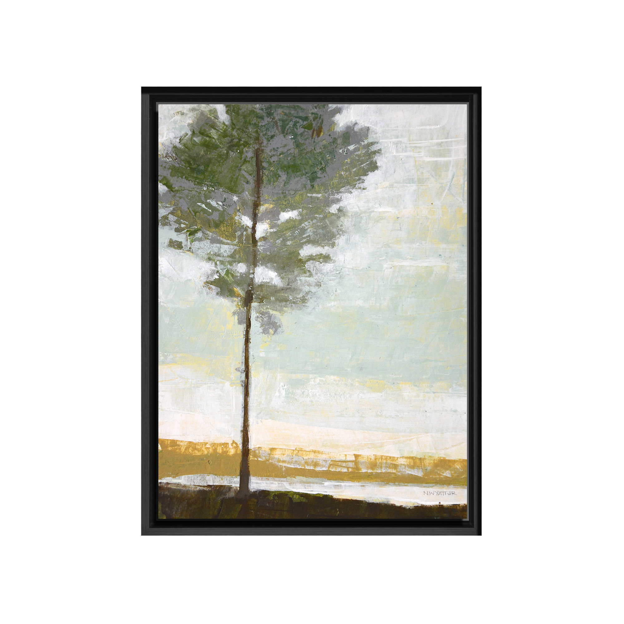 Ready2hangart Lakeside VIew I by Norman Wyatt Jr. - Floater Frame ...