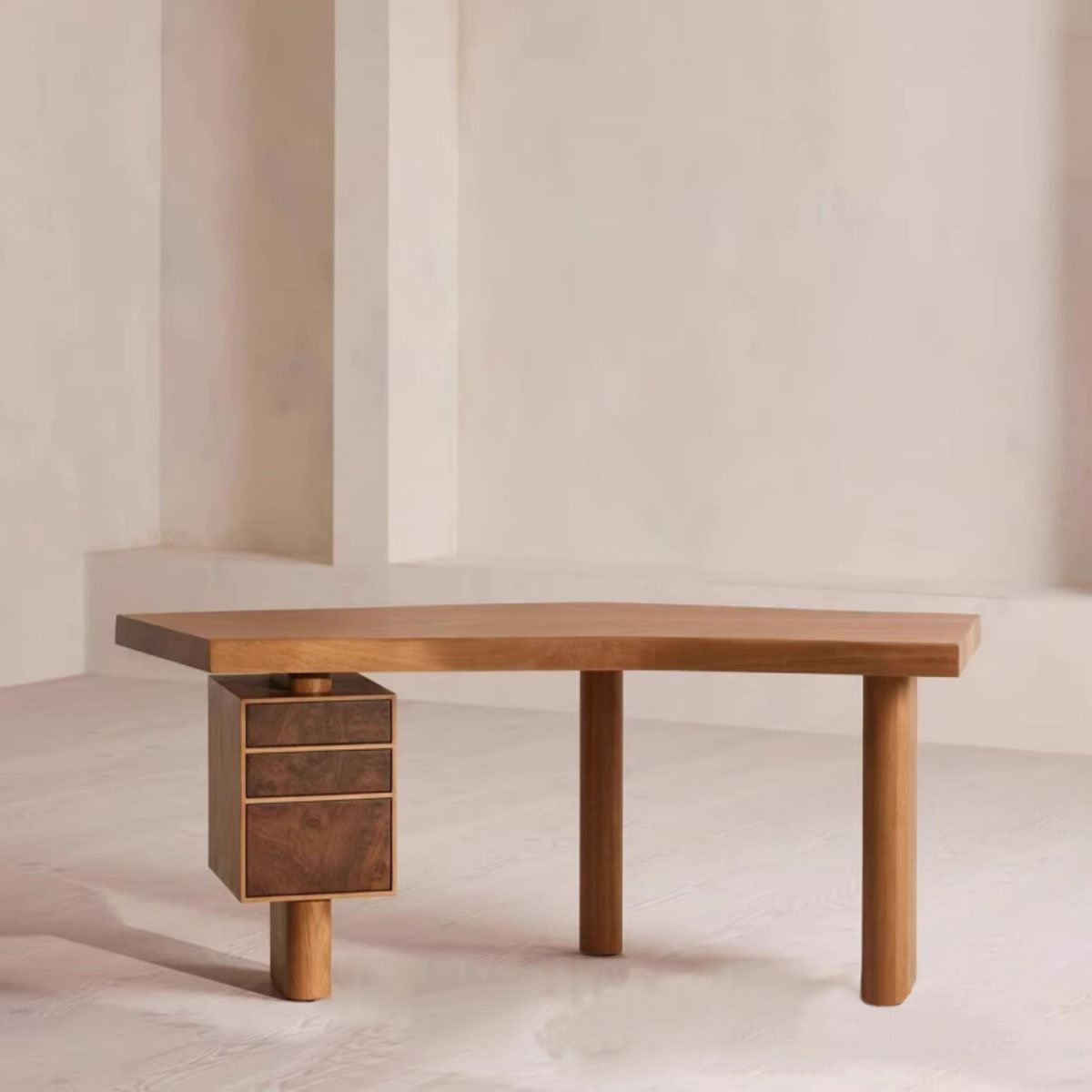 Corrigan Studio® Nordic Retro Home Office & Writing Table | Wayfair