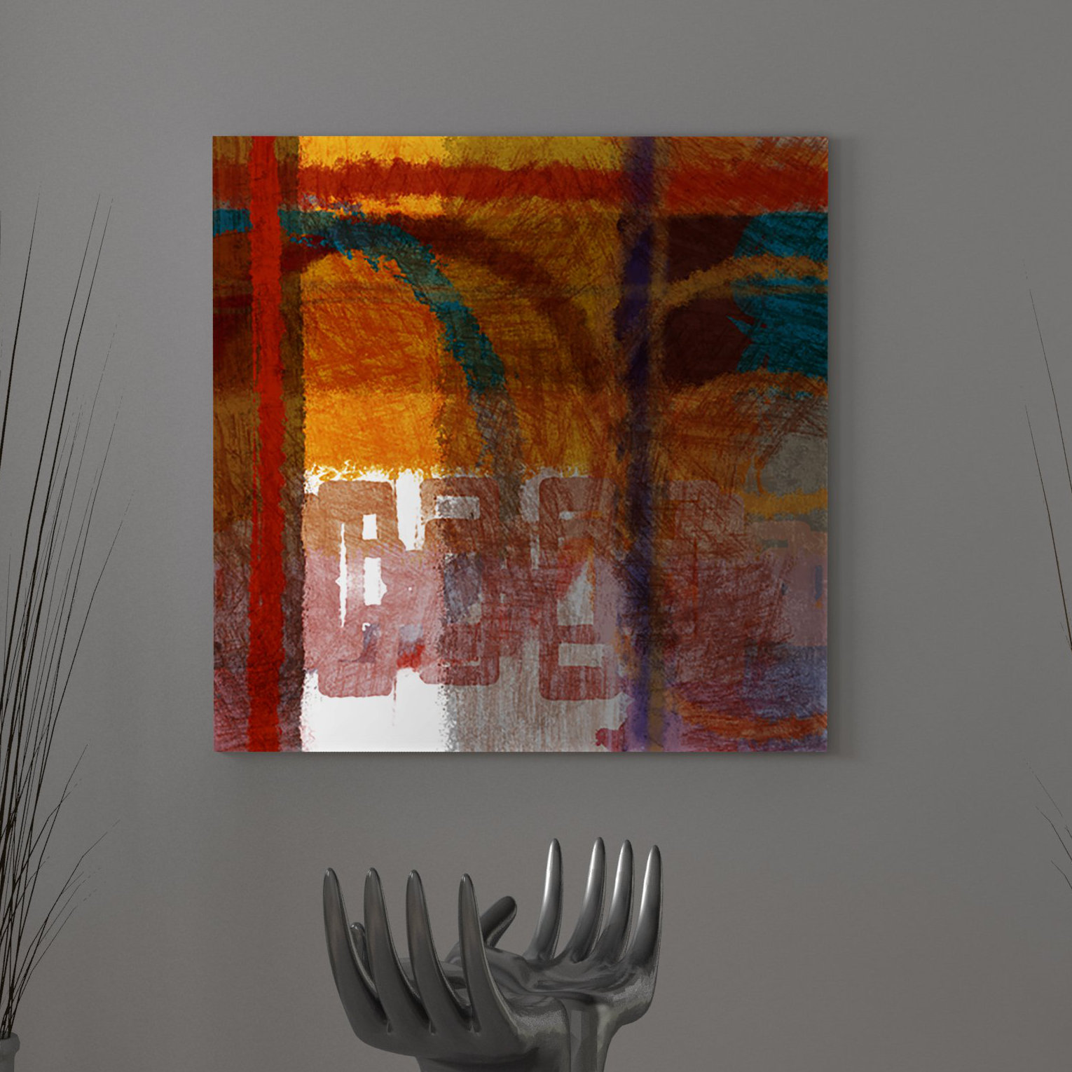 Orren Ellis True Invincible - Wrapped Canvas Painting Print | Wayfair