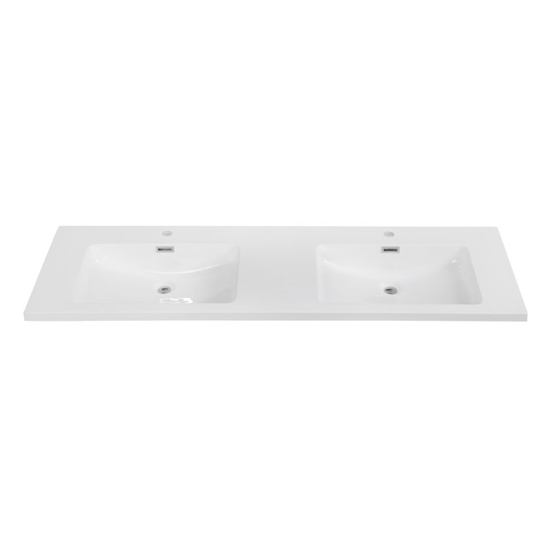 Streamline Bath 59.1" Solid Surface Resin Streamline Vanity Top | Wayfair