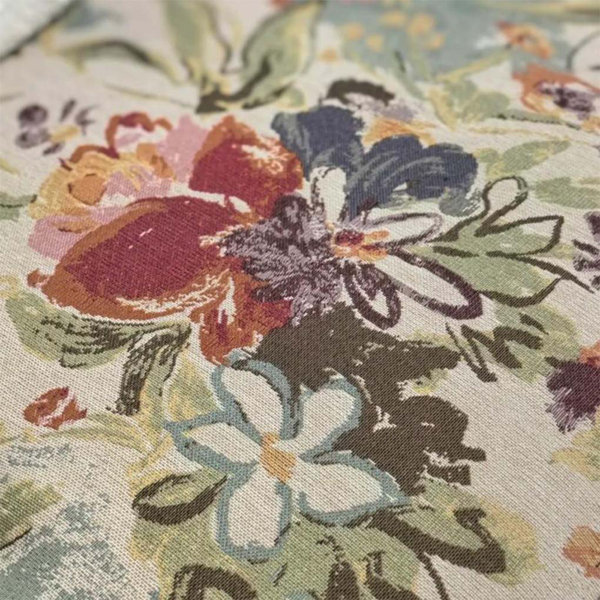 Axis Living Flower Rustic Style Fabric Sofa | Wayfair