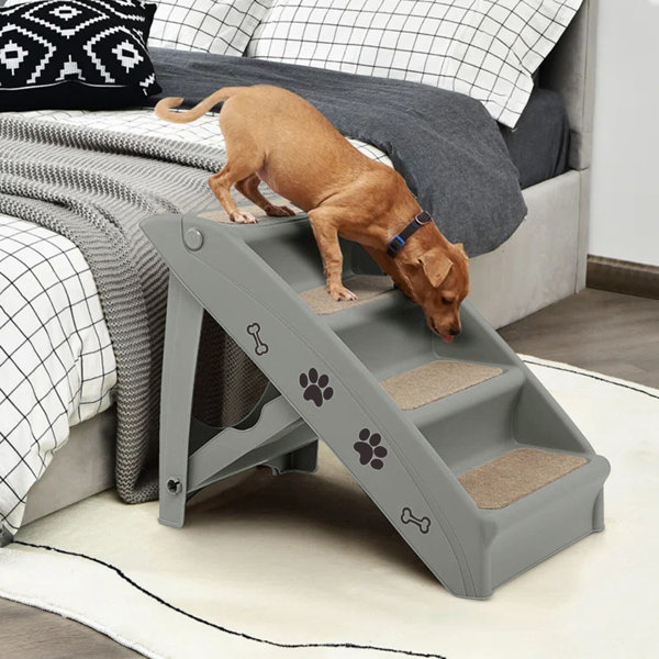 Archie & Oscar Collapsible Stairs With 4 Steps | Wayfair.co.uk