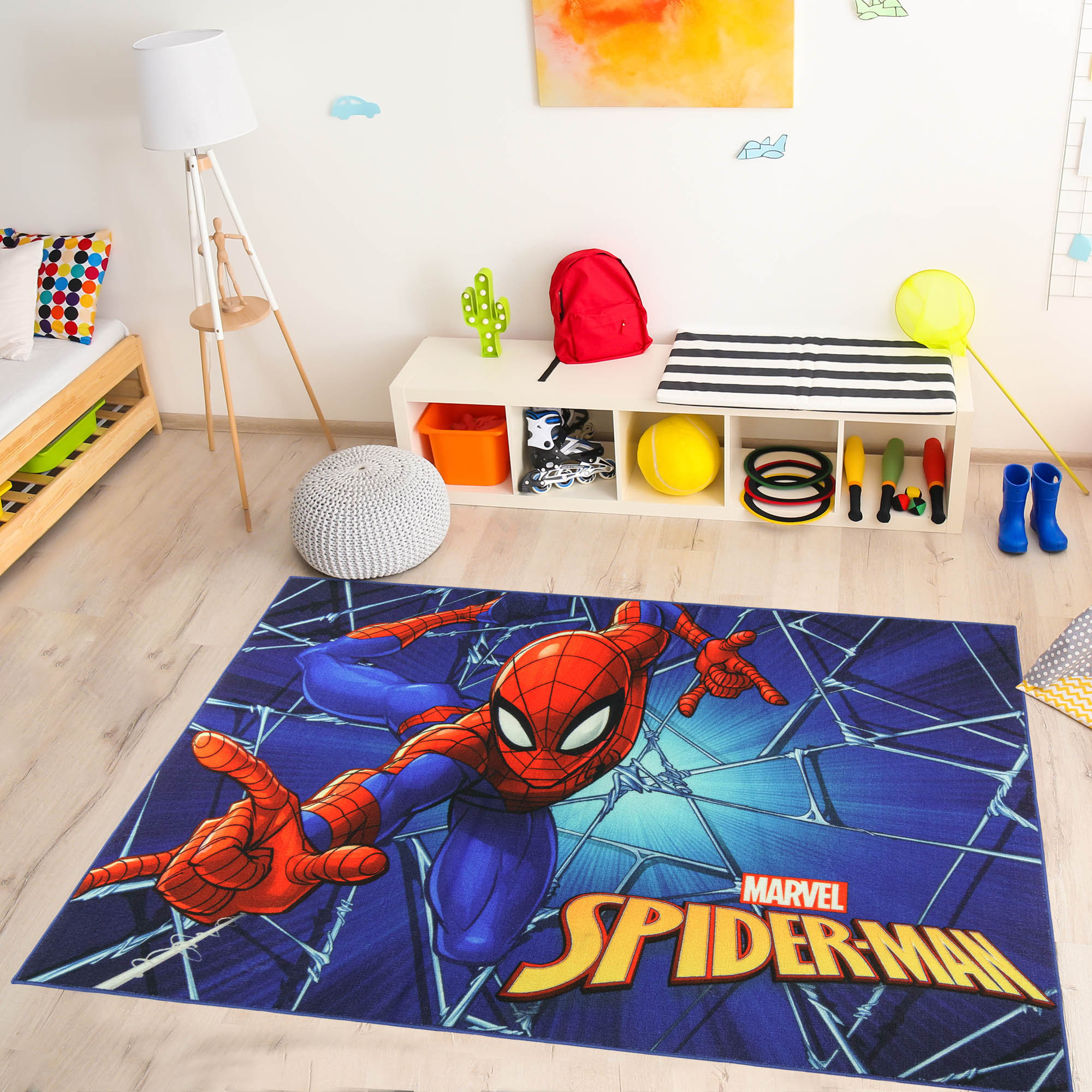 Marvel Licensed Disney Marvel Spiderman Red Blue Web Slinging Youth ...