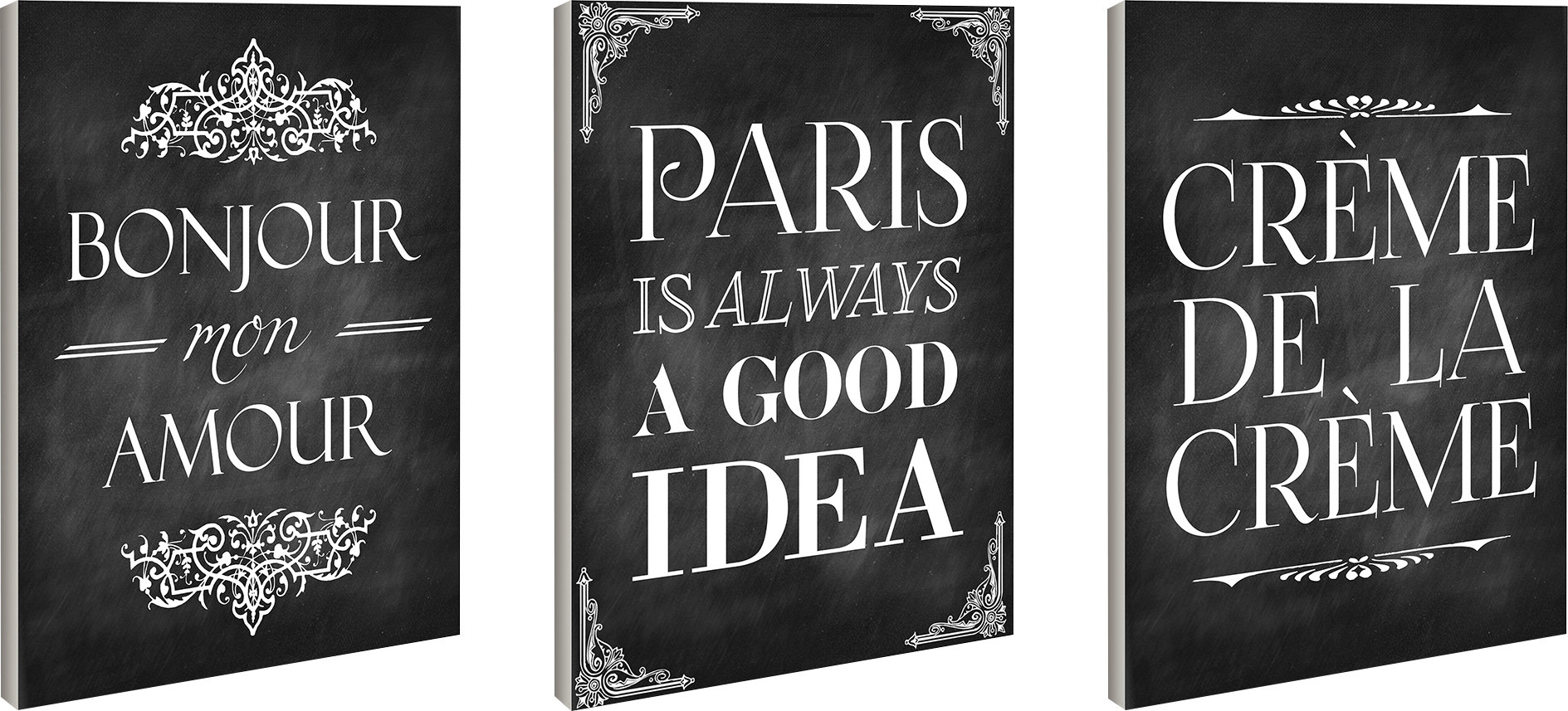 Williston Forge French Phrases 3 pc Wall Plaque by House of Lulu | Wayfair