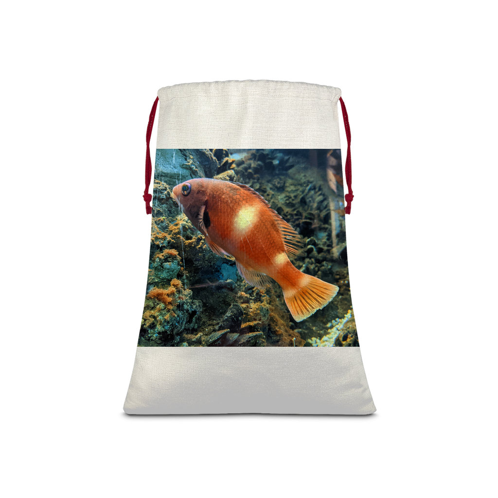 East Urban Home Sublimation Linen Drawstring Sack Fabric Laundry Bag ...