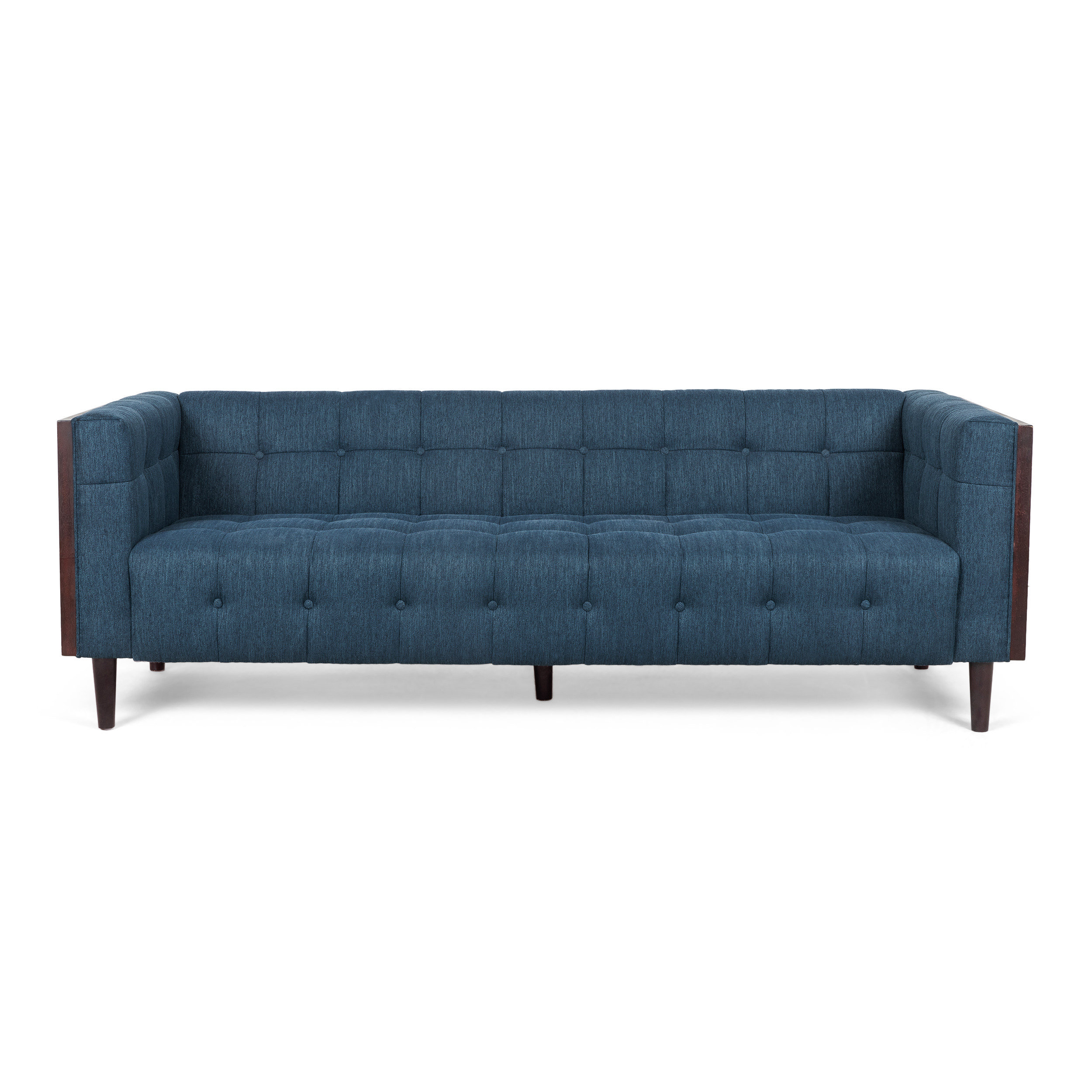 George Oliver Davidjoe 89.75" Square Arm Sofa, Accent Sofa & Reviews ...