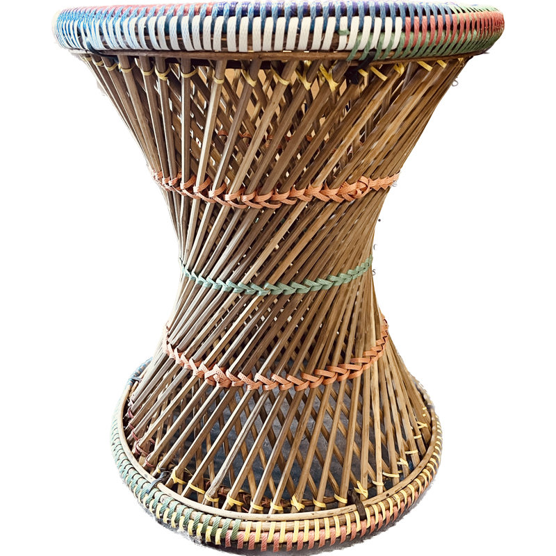 Bay Isle Home™ Lagro Woven Stool | Wayfair