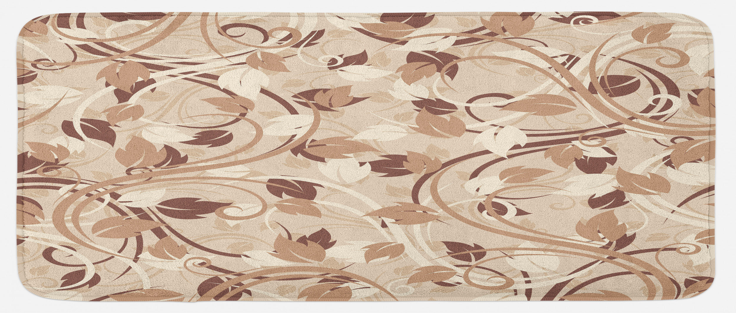 East Urban Home Autumn Leaves In Faded Earthen Tones Fall Season ...